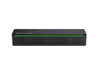 China Colorful LED Light Sound Bar Game Audio Speaker Wired Wireless Dual Mode Mini TV Soundbar With Remote for sale