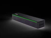 China Gaming Surround Soundbar Green Light Effect 3D Stereo Sound Speaker For Computer Game Console for sale