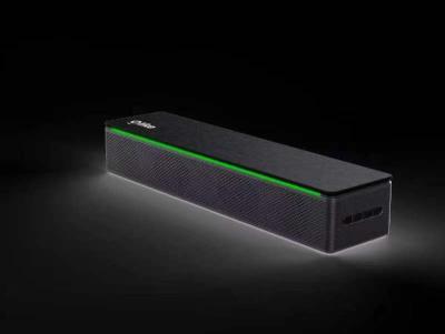 China Gaming Surround Soundbar Green Light Effect 3D Stereo Sound Speaker For Computer Game Console for sale