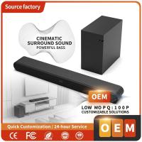 China Cinema Soundbar Bluetooth Speaker Wireless Subwoofer 100W 2.1 Sound Bar with HDMI ARC Optical for Smart TV for sale