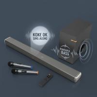China Wireless Speaker With Microphone ASW100-2.1UK 100W RMS 600W Karaoke Karaoke Party for sale