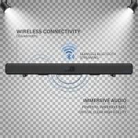 China Wireless Soundbar Speaker ASW100-2.1U 100W 200W Deep Surround Sound ARC HDMI Deep Bass for sale