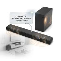 China TV Soundbar Speaker ASW120-2.1U 100v-240v 2.1CH 60W Music Home Theater Deep Bass for sale