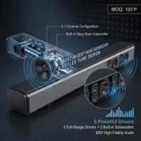 China Home Theater Bluetooth Soundbar system ASW250-5.1 Dolby 180W 3D Heavy Bass Immersive Audio manufacturer for sale