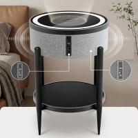 China Smart Table With Speaker AT600R 20W Charging Touch LED Wireless Charging Modern Bedroom for sale