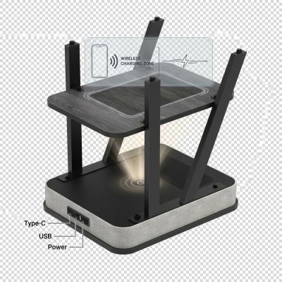 China Smart Home Furniture C9 30W RMS Charging Side Charger Wireless Charging Modern Living Room for sale