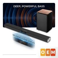 China Supplier Bluetooth Soundbar Speaker AS150-2.1U Karaoke Clutter Free Super Bass TV Audio Wireless Streaming for sale
