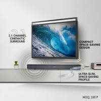 China Smart Home Audio AT600 100W Subwoofer 2.1 Modern Living Room Wireless Streaming Compact Design for sale