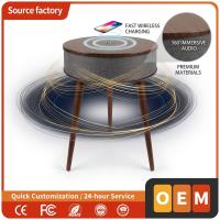 China Bluetooth Speaker Table AT105 5W RMS Charging Surround Bedside Wireless Charging for sale