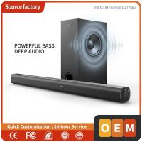 China Wireless Soundbar Speaker ASW100-2.1U 100W DSP Subwoofer Surround Sound ARC HDMI for sale