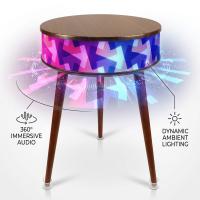 China Smart Table With Speaker AT600R 20W Charging Touch LED Wireless Charging Modern Bedroom for sale