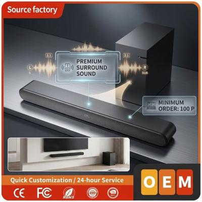 China TV Soundbar Speaker ASW120-2.1U 100v-240v 2.1CH 60W Music Home Theater Deep Bass for sale