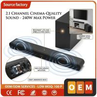 China TV Soundbar Speaker AS510-2.1 100W 1000W OEM Home Theater Deep Bass Wireless Subwoofer for sale