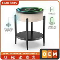 China Wireless Charging Side Table A2 65W Modern End Bedside Table Modern Bedroom Built-in Speaker for sale