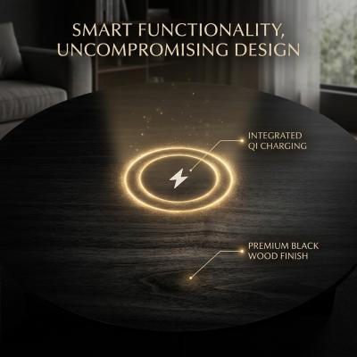 China Smart Coffee desktop speaker manufacturer AT710 5W 10W Charging Wireless Charging Modern Living Room Built-in Speaker for sale