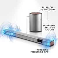 China OEM-ODM Bluetooth Soundbar Speaker AS120-2.1U Subwoofer 120W Super Bass TV Audio Wireless Streaming for sale