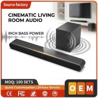 China TV Soundbar Speaker ASW280-2.1U 120W Channel Immersive Home Theater Deep Bass Wireless Subwoofer for sale