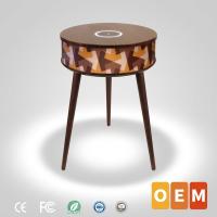 China Bluetooth Speaker Table ATC639 65W RMS Charging Modern Coffee Wireless Charging Nightstand for sale
