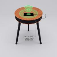 China Smart Home Furniture C9 30W RMS LED Glass Integrated Wireless Charging Modern Living Room for sale