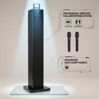 China Home karaoke machine with Speaker AT620 80W RMS Tower Karaoke Party Tower Design Powerful Bass for sale