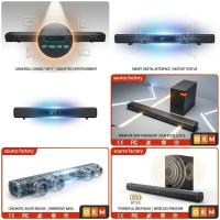 China Factory Wireless Soundbar Speaker AS540-2.1 2.1CH ARC Surround Sound ARC HDMI Deep Bass Wireless Streaming for sale