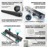 China Home Theater Soundbar system ASW150-4.1UR 140W 200W 5.4 Heavy Bass Immersive Audio for sale