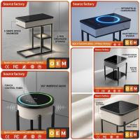 China Wireless Charging Side Table C2 30W Rechargeable Stereo TWS Bedside Table Modern Bedroom for sale