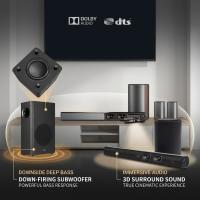 China Bluetooth Soundbar With Subwoofer ASW120-2.1U 100W Channel Wireless Subwoofer Surround Sound for sale