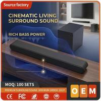 China TV Soundbar Speaker ASW590-2.1 100W Subwoofer Karaoke Theater Bluetooth 5.0 for sale