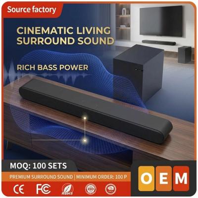 China TV Soundbar Speaker ASW590-2.1 100W Subwoofer Karaoke Theater Bluetooth 5.0 for sale