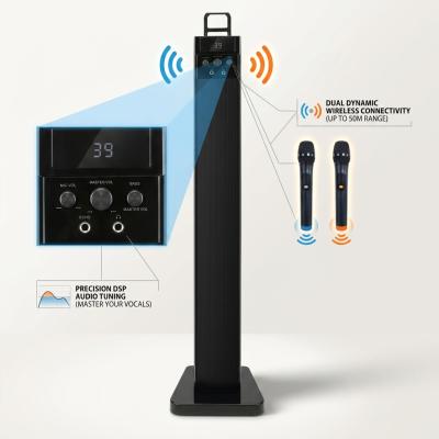 China Home Karaoke Speaker AT620 80W RMS Tower 3