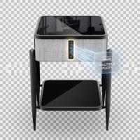 China Smart Table With Speaker AT600 20W Nightstand Audio End Wireless Charging Modern Bedroom office for sale