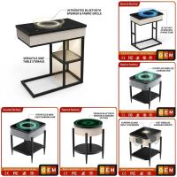 China Wireless Charging Side Table A2 65W Multi Functional Bedside Table Modern Bedroom for sale