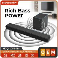 China TV Soundbar Speaker ASW540-2.1 60W DSP Subwoofer Bluetooth 5.0 Home Theater Deep Bass for sale