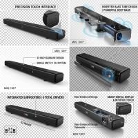 China Home Theater Soundbar system ASW100-2.1UK 100W Karaoke Microphone Subwoofer for sale