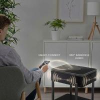 China Bluetooth Speaker Table ATC700L 30W RMS Charging 360 Bedside Wireless Charging Nightstand for sale