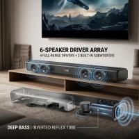 China Home Theater Soundbar system AS510-2.1 100W 60W Heavy Bass Immersive Audio Cinema Sound for sale