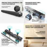 China Home Theater Soundbar system ASW240-5.1DOLBY 150W 200W CH Heavy Bass Immersive Audio for sale