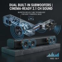 China Home Theater Soundbar system ASW240-5.1DOLBY 150W 200W CH Heavy Bass Immersive Audio for sale