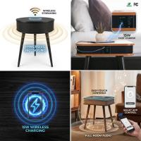 China Smart Coffee Table AT600 20W Charging Living Room Wireless Charging Modern Living Room for sale