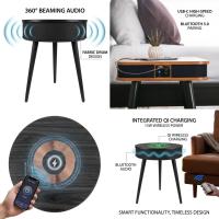 China Smart Coffee Table AT105 5W Charging Station Built Wireless Charging Modern Living Room for sale