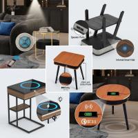 China Smart Home Furniture C11 30W RMS Tempered Glass Wireless Charging Modern Living Room for sale