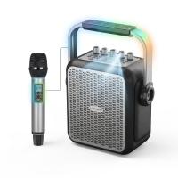 China Wireless Portable Bluetooth Speaker ZYK6608 for hotel 20W Karaoke Lyric Display Outdoor Party for sale