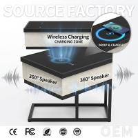 China Wireless Charging Side Table A2 65W RMS 3 1 Bedside Table Modern Bedroom Built-in Speaker for sale