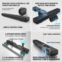 China Home Theater Soundbar system AS510-2.1 100W 2.1CH DSP Heavy Bass Immersive Audio for sale
