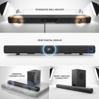 China Wireless Soundbar Speaker ASW120-2.1U 100W Subwoofer Channel Surround Sound ARC HDMI for sale