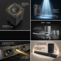 China Bluetooth Soundbar With Subwoofer ASW120-2.1U 100W 5.0 Support USB Wireless Subwoofer for sale
