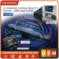 China TV Soundbar Speaker AS260-2.1 80W 60W 2.1CH Subwoofer Home Theater Deep Bass Wireless Subwoofer for sale
