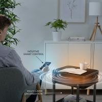 China Bluetooth Speaker Table ATC700L 30W RMS Charging 360 Bedside Wireless Charging Nightstand for sale