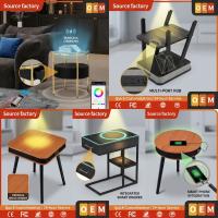 China Smart Home Furniture C11 30W RMS Tempered Glass Wireless Charging Modern Living Room for sale